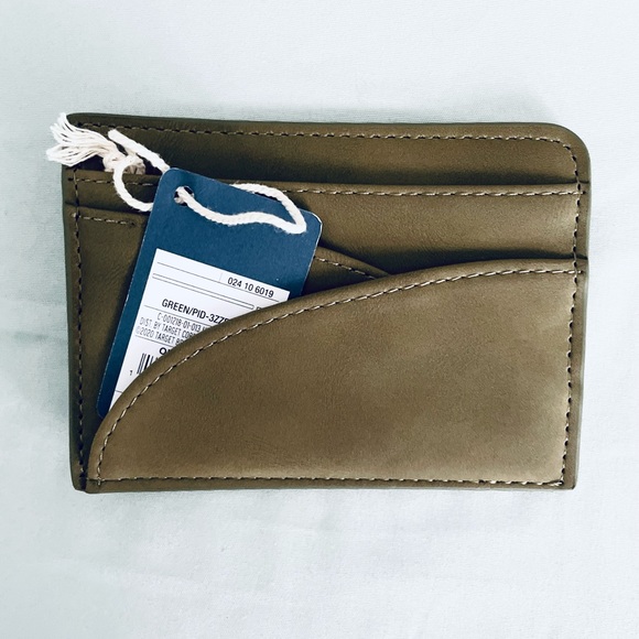 Universal Thread | Bags | Nwt Universal Thread Olive Green Card Holder ...